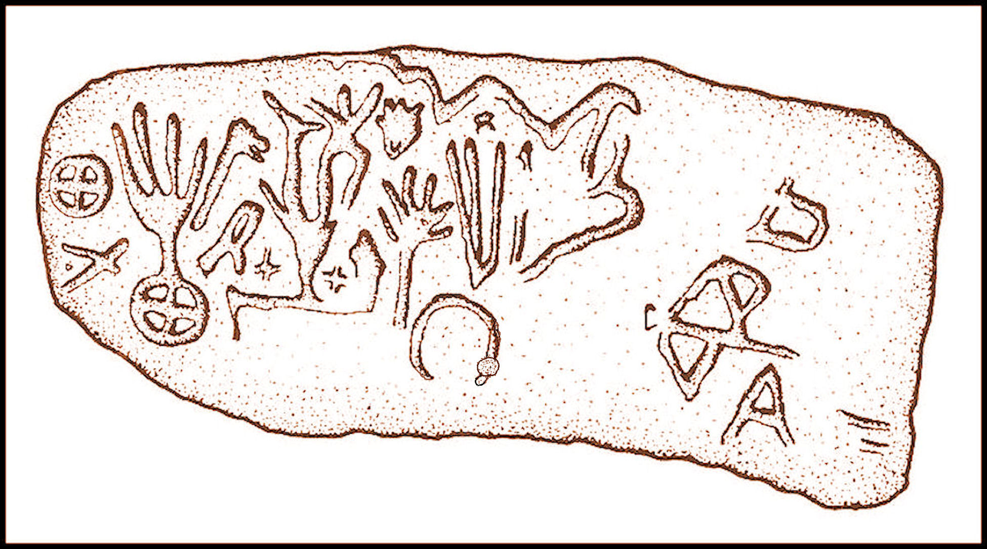 Petroglyphs: Eleanor Dare’s Grave Marker at the Apalachete Royal ...