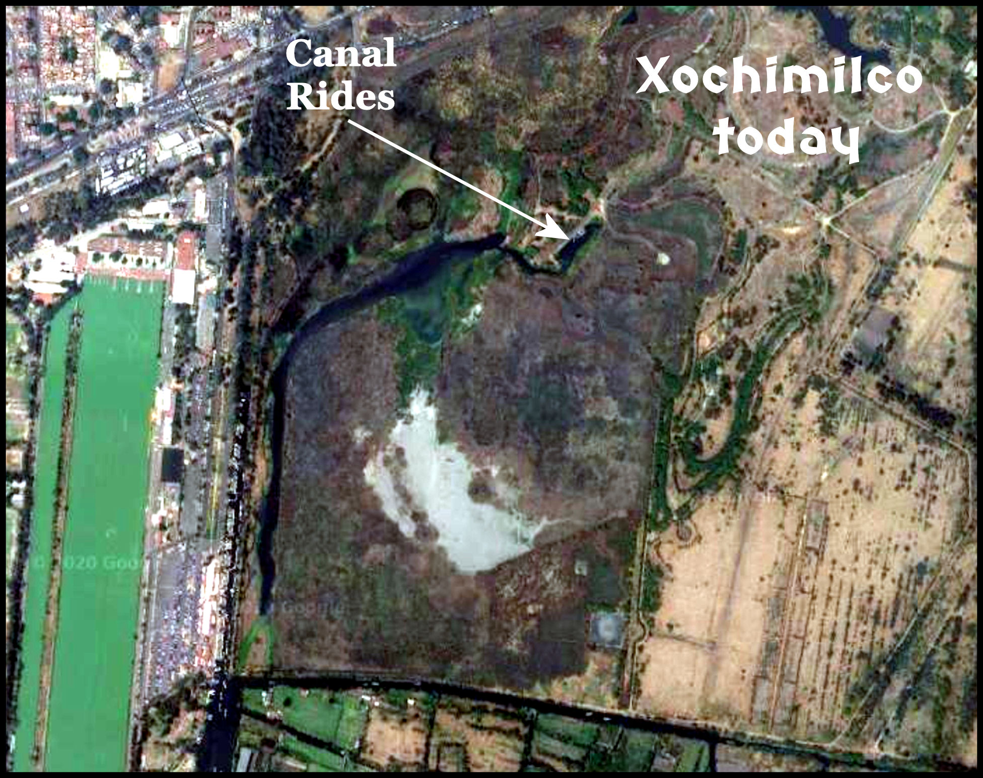 Xochimilco . . . floating gardens that fed an Indigenous megalopolis ...