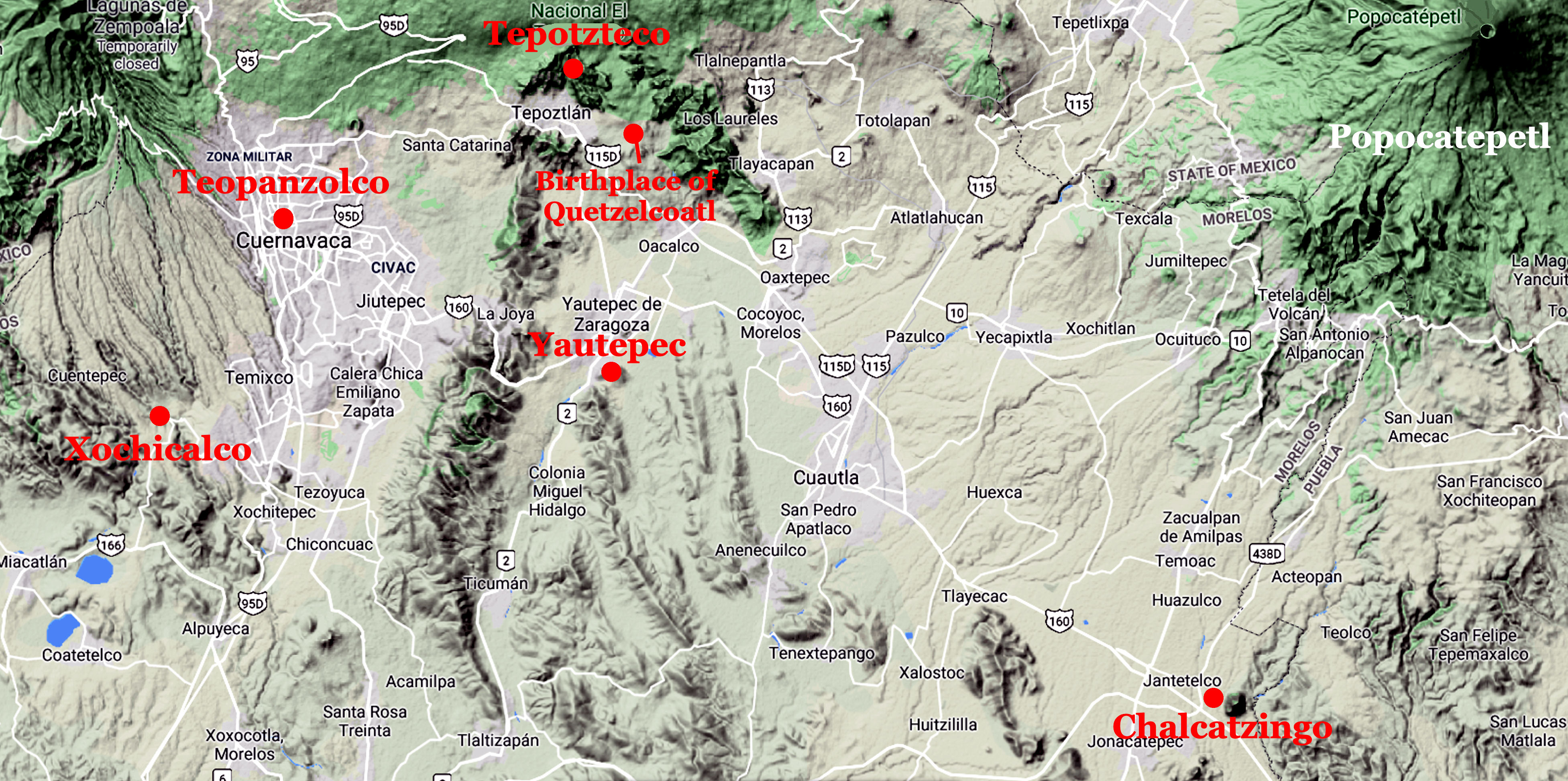 Chalcatzingo . . . Mexico’s first stone-veneered pyramid. – The ...