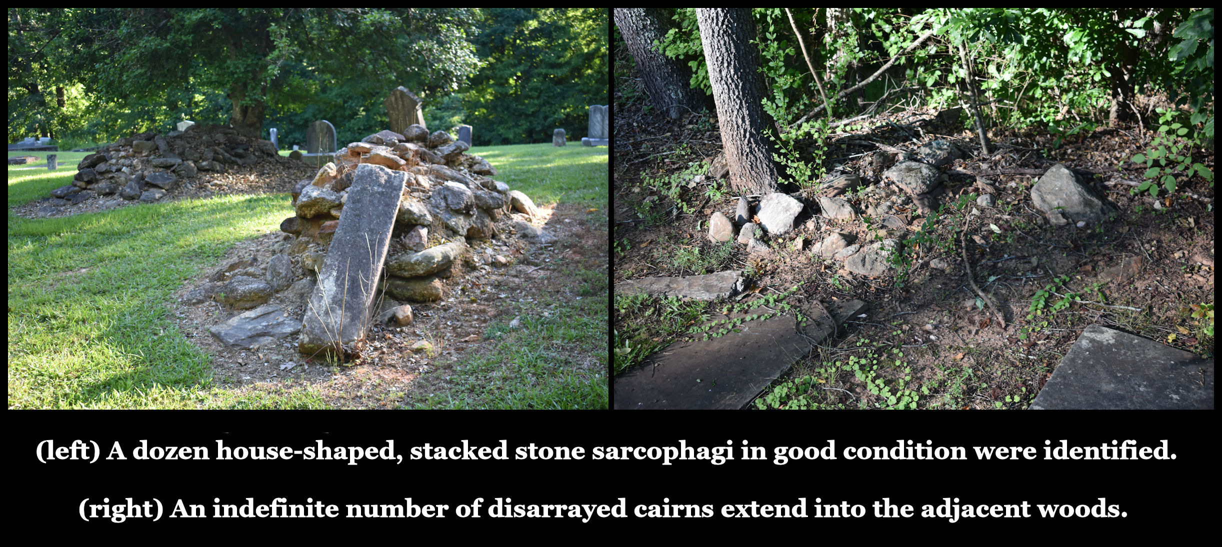 A Mysterious Stone Sarcophagus Cemetery . . . overlooking the Nacoochee ...
