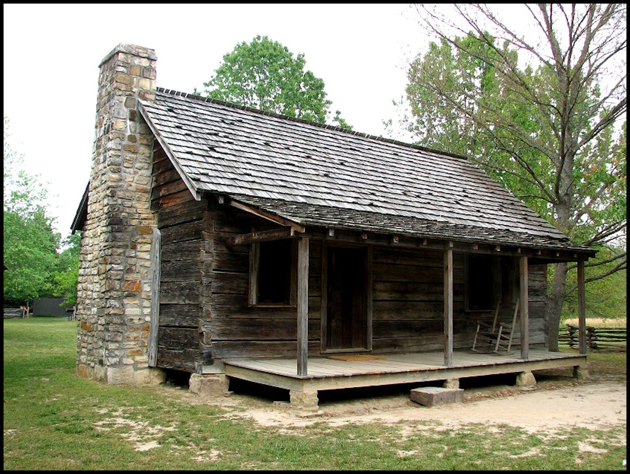 Southeastern Native American log houses . . . 1740-1840 – The Americas ...