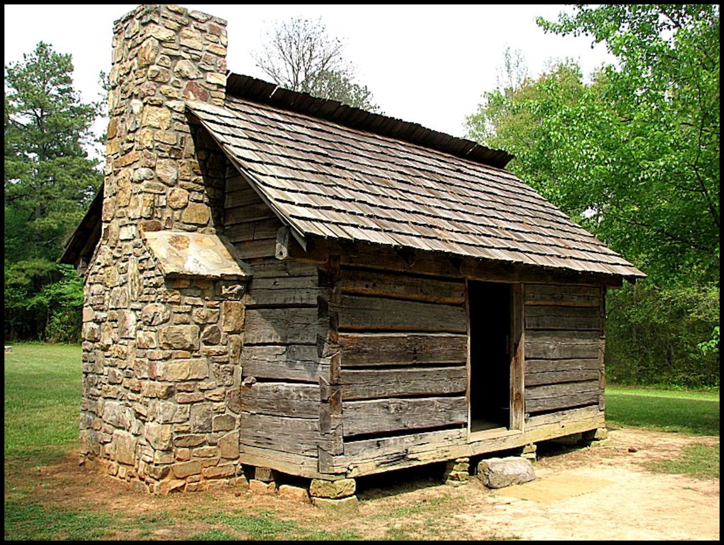Southeastern Native American log houses . . . 1740-1840 – The Americas ...