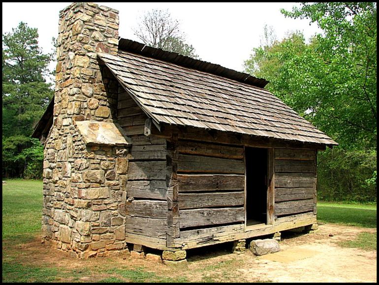 Southeastern Native American log houses . . . 1740-1840 – The Americas ...