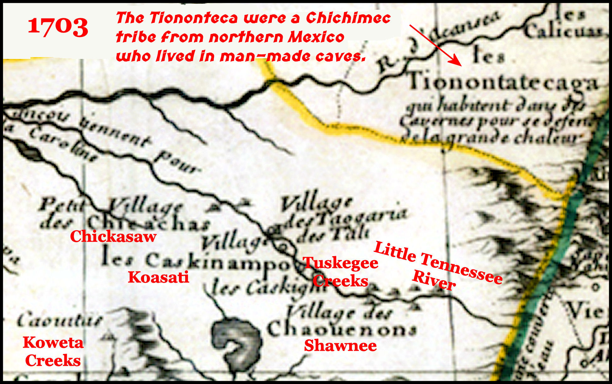 The Koasati or Coushatta . . . where were they from 1500 to 1776 AD ...
