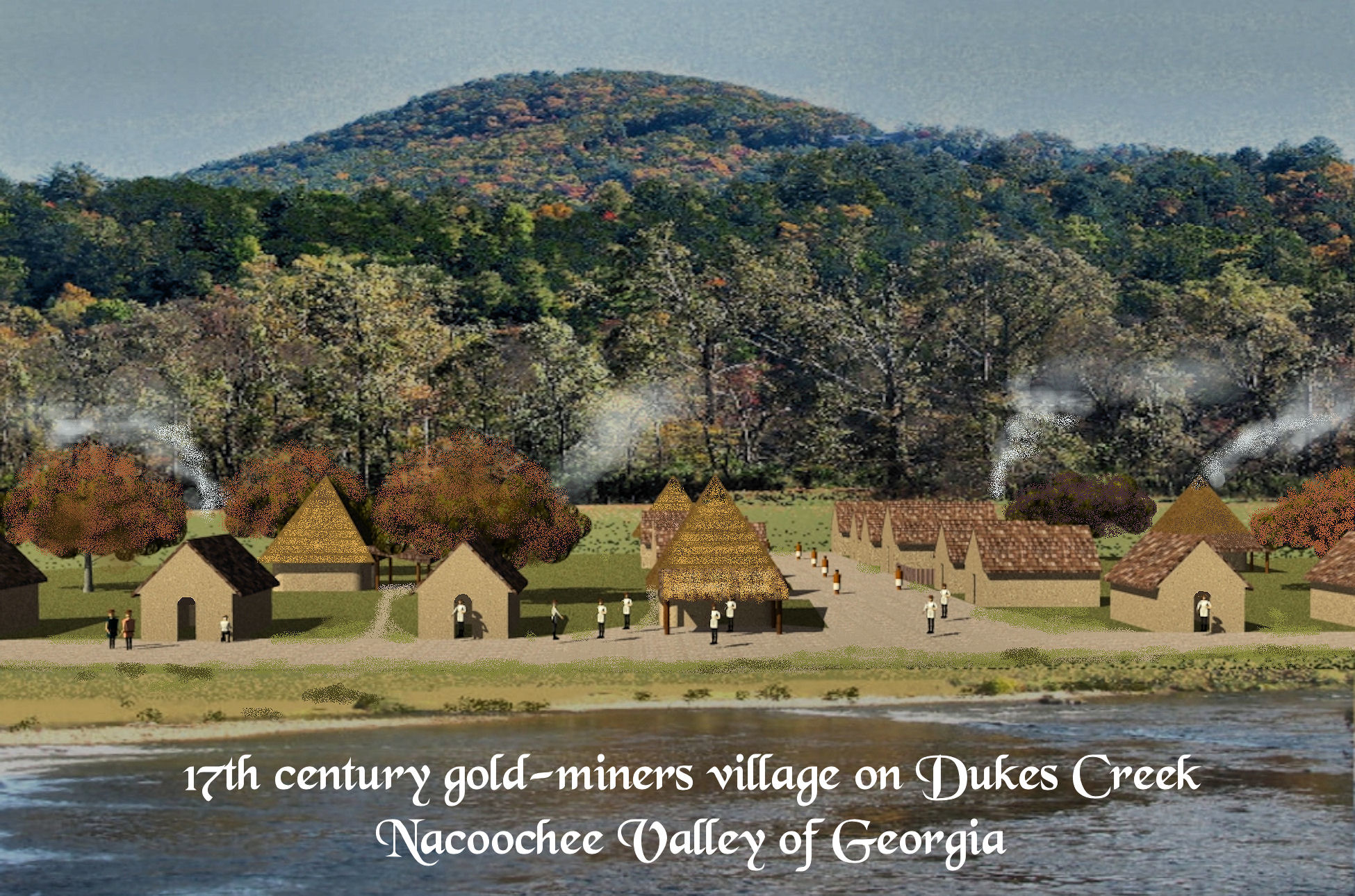 Footnote: Very common for Cherokees and Muskogeans from WEST of the ...