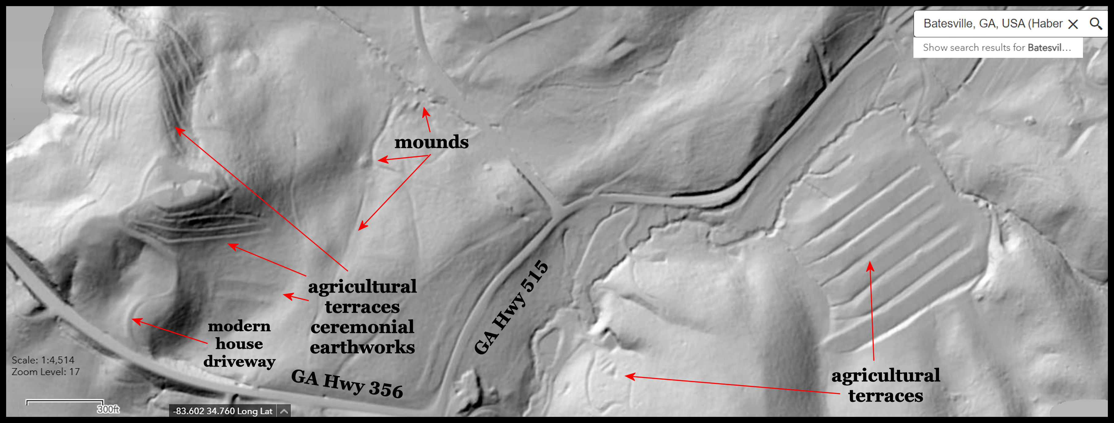 LIDAR discovers ancient architecture overlooking the Soque River ...