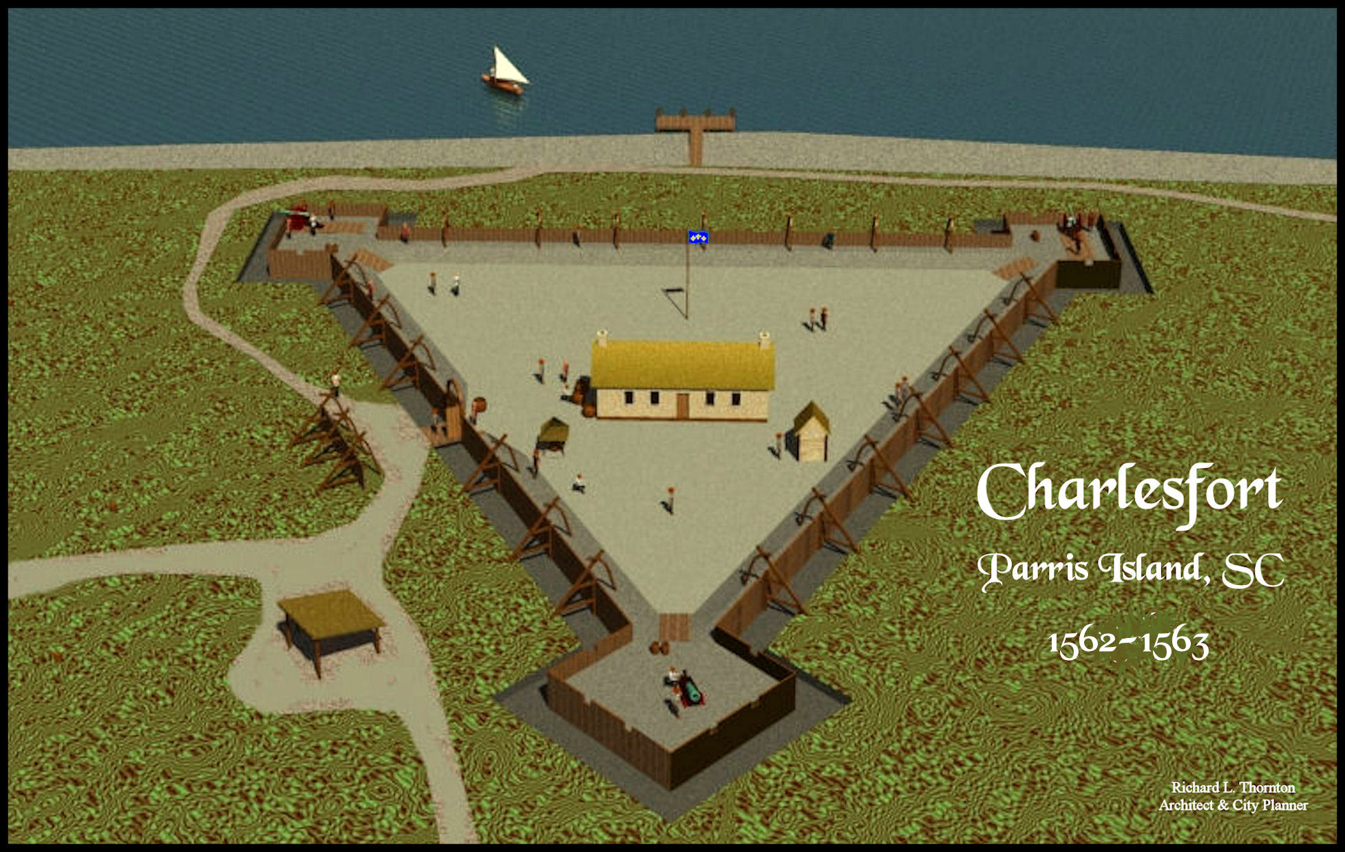 Charlesfort – Parris Island, SC – The Americas Revealed
