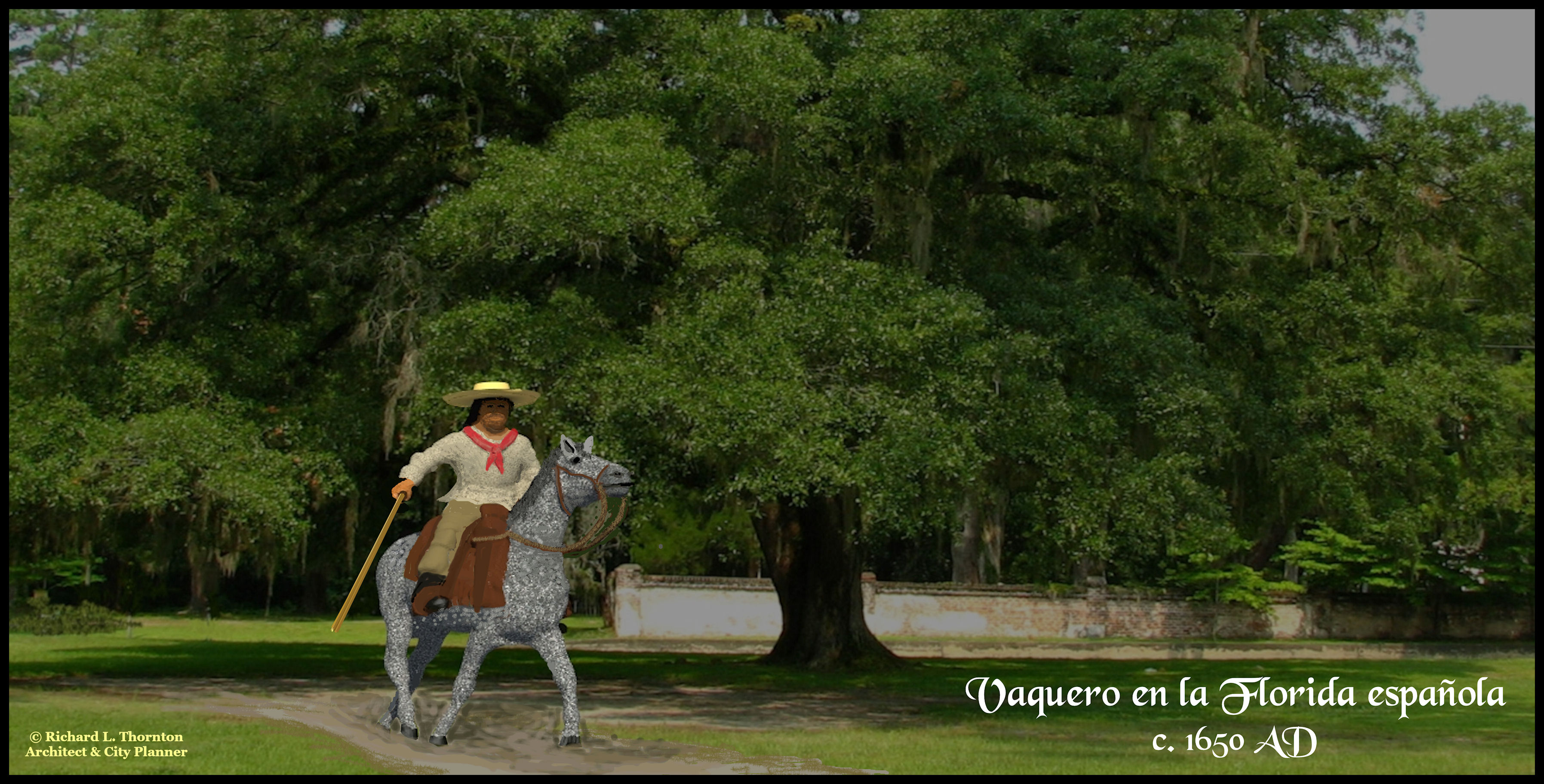 A Vaquero in a Spanish Florida – The Americas Revealed