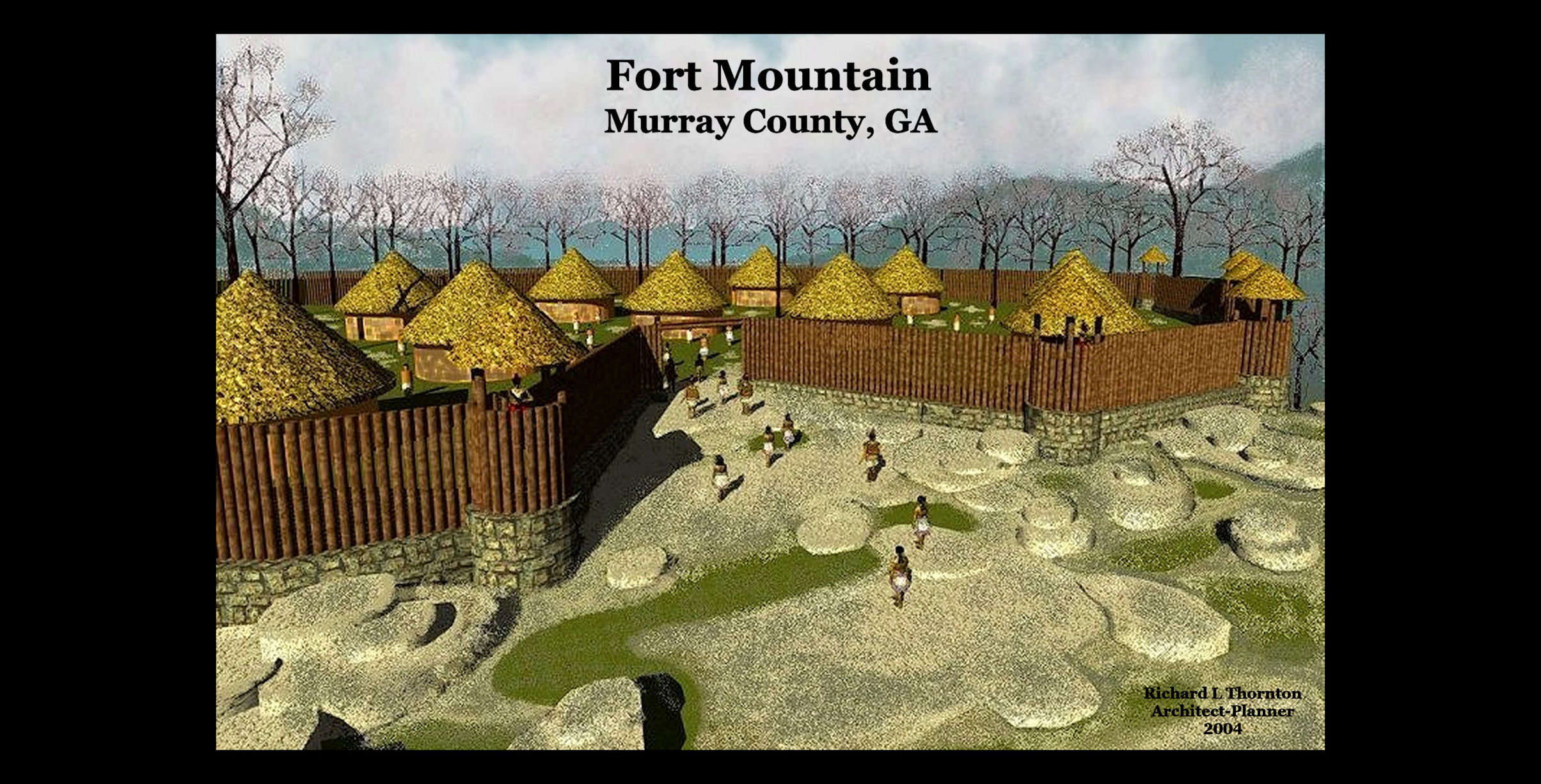 Fort Mountain, Georgia . . .as analyzed by an architect – The Americas ...