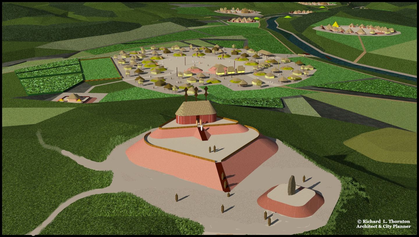 First Pre-Columbian earth lodge houses, unearthed by an archaeologist ...